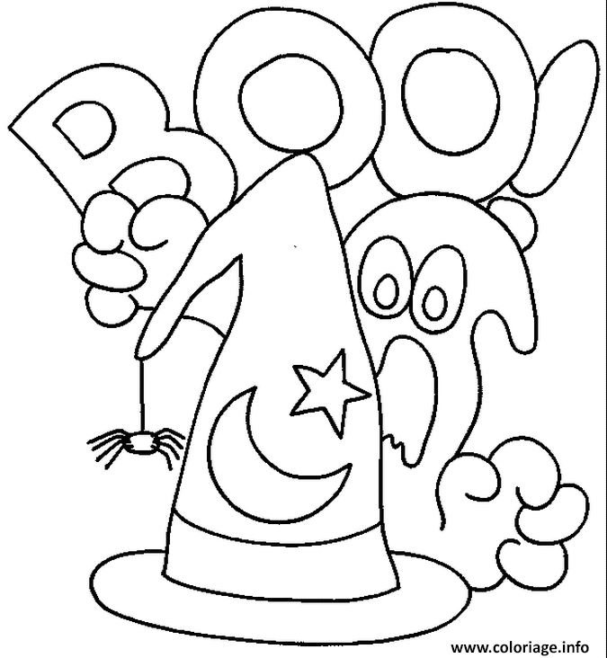 Coloriage Boo JeColorie Coloriage Boo JeColorie